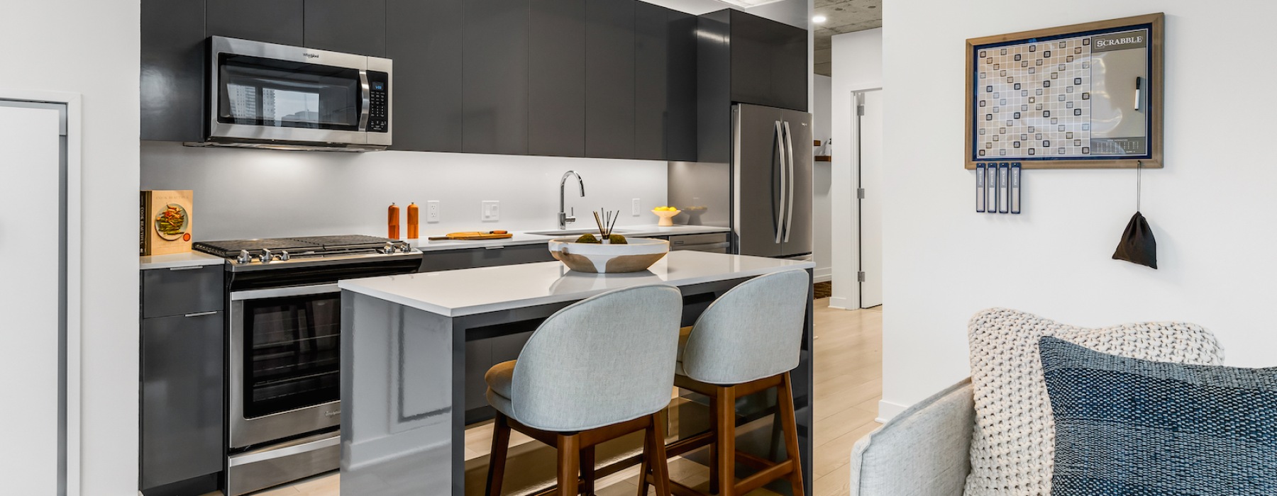 Tour a Vibrant River North Apartment Building with Open Availability at ...